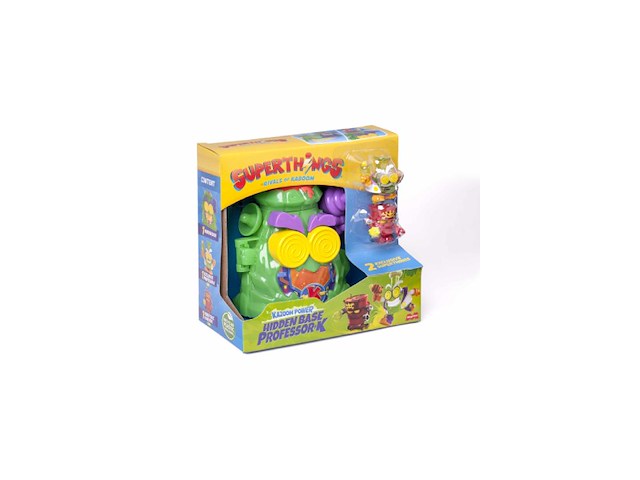 Superthings S - Hidden Base, Profesor K, playset