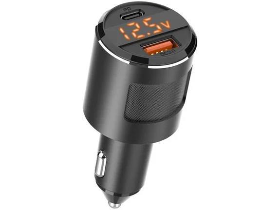 Auto punjač SC01 Super Charger PD 65W/USB 18W 97863