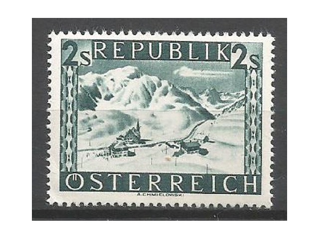 Austrija,Redovne-Predeli 2 S 1946.,tip I,čisto