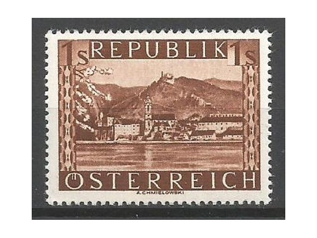 Austrija,Redovne-Predeli 1 S 1946.,tip II,čisto