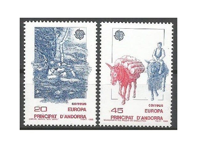 Andora(Šp),Europa CEPT 1988.,čisto