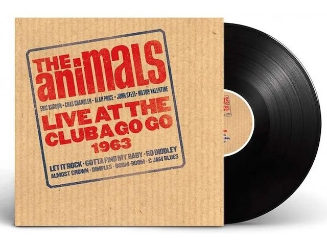 The Animals Live At The Club A Go Go 1963