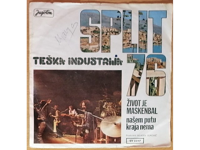 SP TEŠKA INDUSTRIJA - Život je maskenbal (1976) VG/VG+