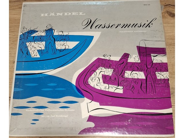 HANDEL - WASSERMUSIK      10 INCH