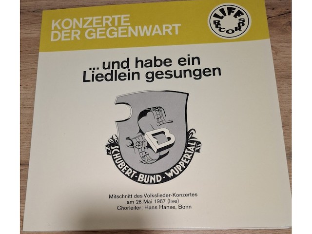 KONZERTE DER GEGENWART          10 INCH