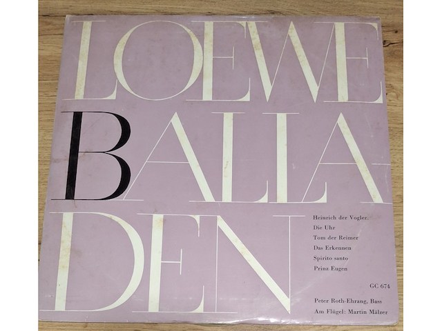 LOEWE BALLADEN           10 INCH