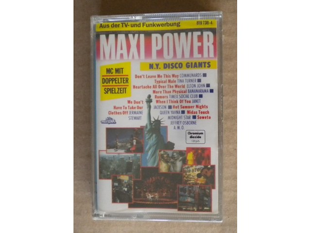 Maxi Power-N.Y. Disco Giants u celofanu