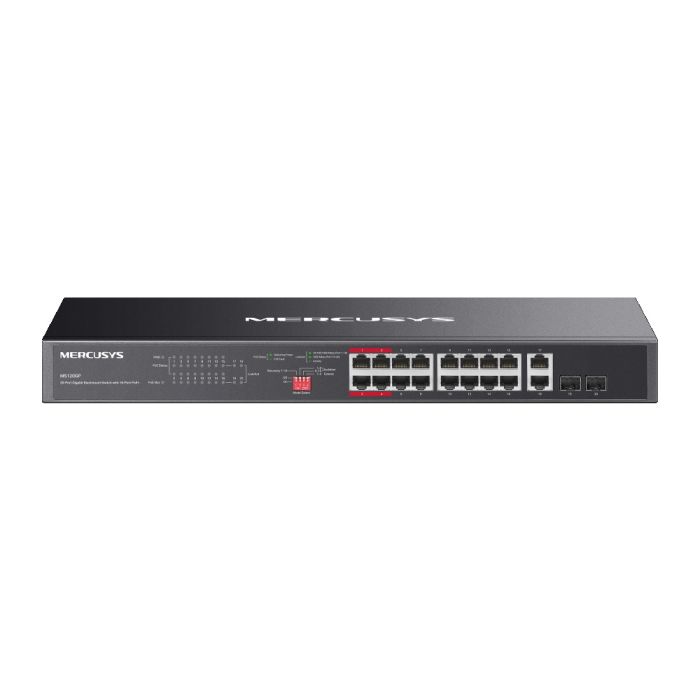 MS120GP(UN) 20-Port Gigabit Rackmount Switch with 16-Port PoE+