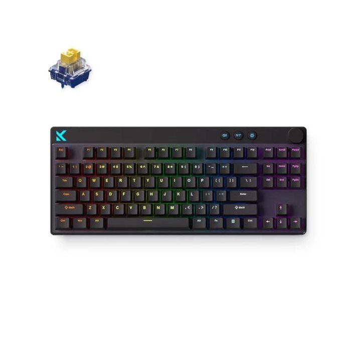 Gaming tastatura MCHOSE Mix 87 Hall Effect Apollo Magnetic Switch black