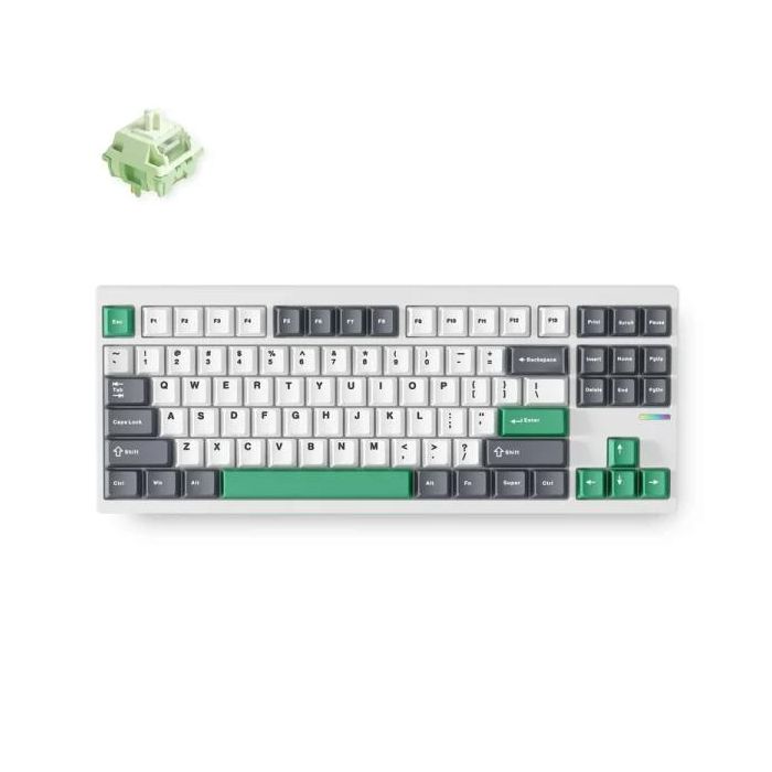 Gaming tastatura MCHOSE GX87 Lite Mehanička white nano spraying