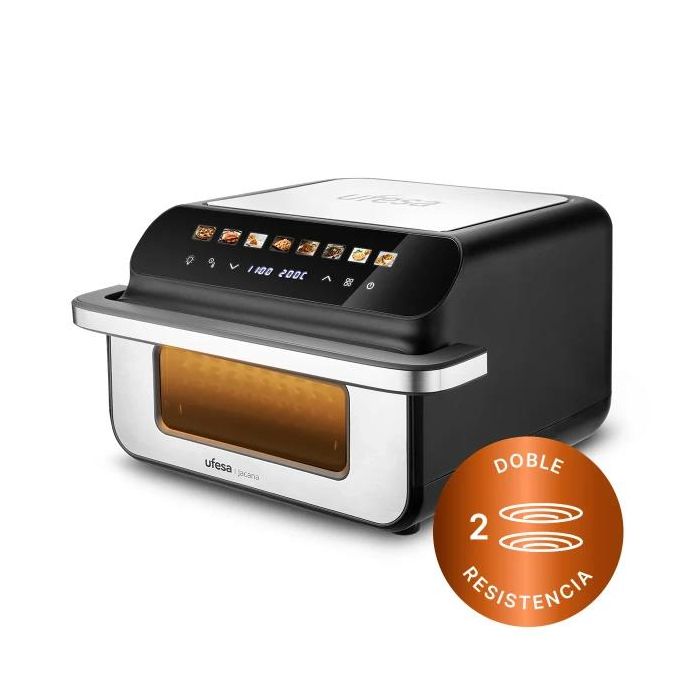 AirFryer Ufesa Jacana/bezuljna/zapremina 10 l/crna/8 programa
