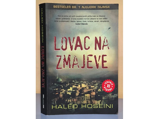 LOVAC NA ZMAJEVE Haled Hoseini