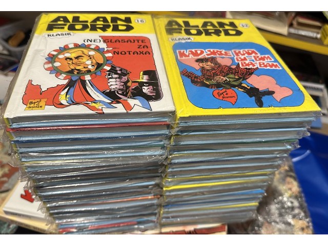 Alan Ford 1-32 . komplet Strip Agent HC