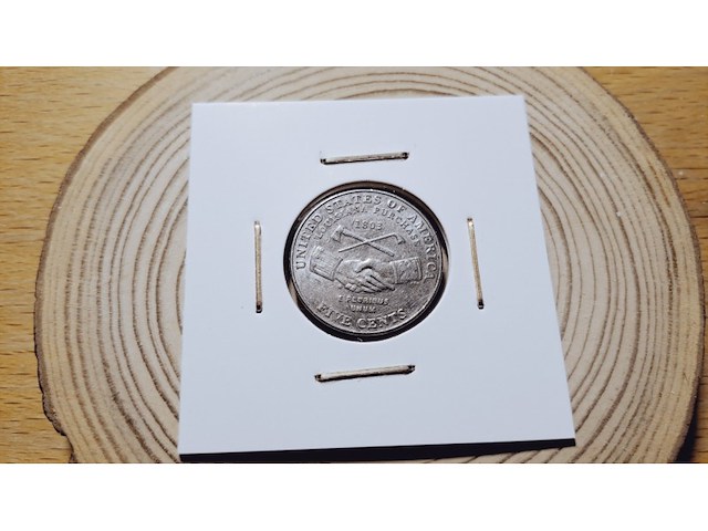 USA FIVE CENTS 2004 GODINA JUBILARAC