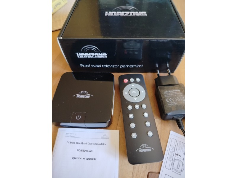 Horizons Extra Slim Android Box Pametni Televizor