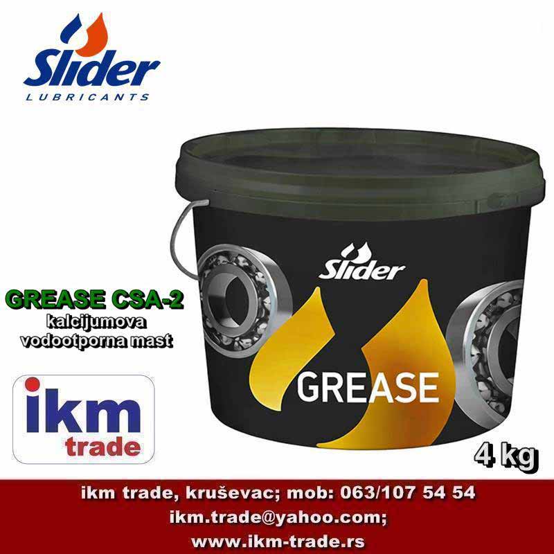 SLIDER GREASE CSA-2 kalcijumova mast 4kg