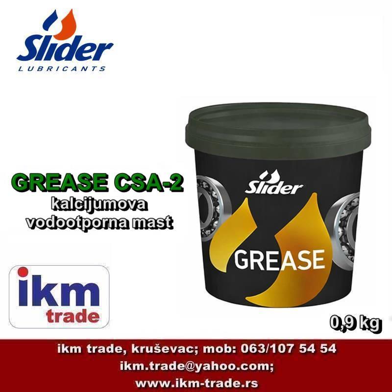 SLIDER GREASE CSA-2 – kalcijumova mast 0,9 kg