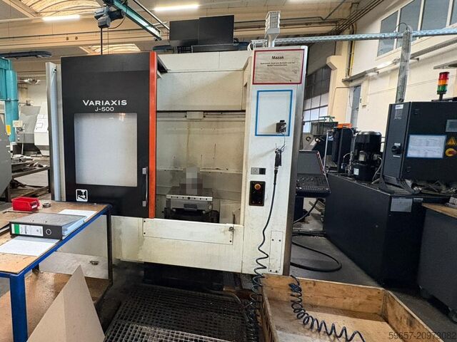 5-osa CNC machining centra
Mazak VARIAXIS j-500