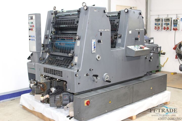 Dvo-bojna ofset štampačica
Heidelberg GTOZP-52+ N+P