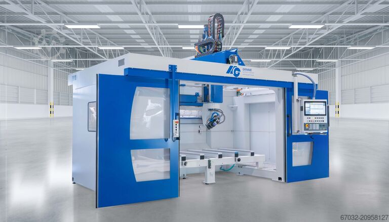 5-osa CNC glodalica
HG GRIMME SysTech 5-Achs CNC Fräsmaschine G-S-F/B