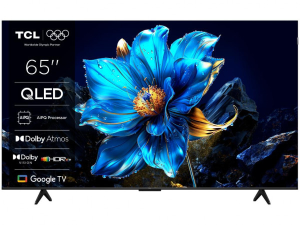 TCL Televizor 65P7K QLED 65 inch 4K UHD 60Hz Google TV crna