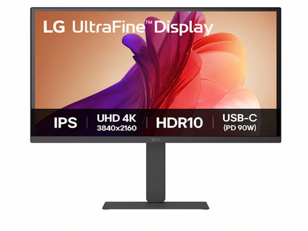 LG Monitor 27U730A-B 27 inch IPS 3840x2160 60Hz 5ms GtG HDMIx2,DP,USB,USB C pivot zvucnici VESA crna