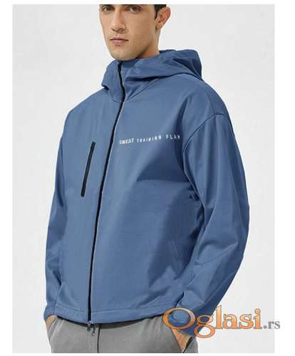 Manfinity Running Boyfriend Style Men's Simple Daily Hooded