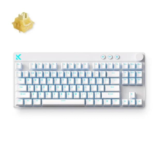 Gaming tastatura MCHOSE Mix 87 Hall Effect Magnetic Switch white