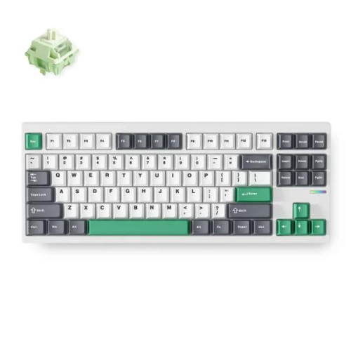 Gaming tastatura MCHOSE GX87 Lite Mehanička white nano spraying