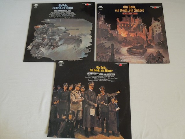 ein folk,ein reich,ein fuhrer - 3lp - germany press
