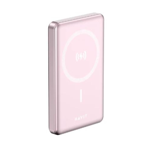 Havit magsafe power bank PB5203 10000mAh pink