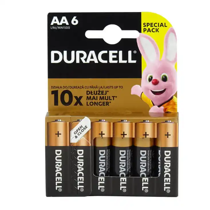 Baterija Duracell Basic AA 6/1 pakovanje