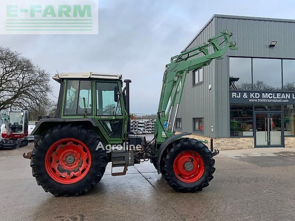 Fendt 395 gt tool carrier tractor (st25448) traktor točkaš