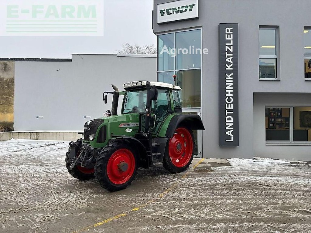 Fendt 412 vario traktor točkaš
