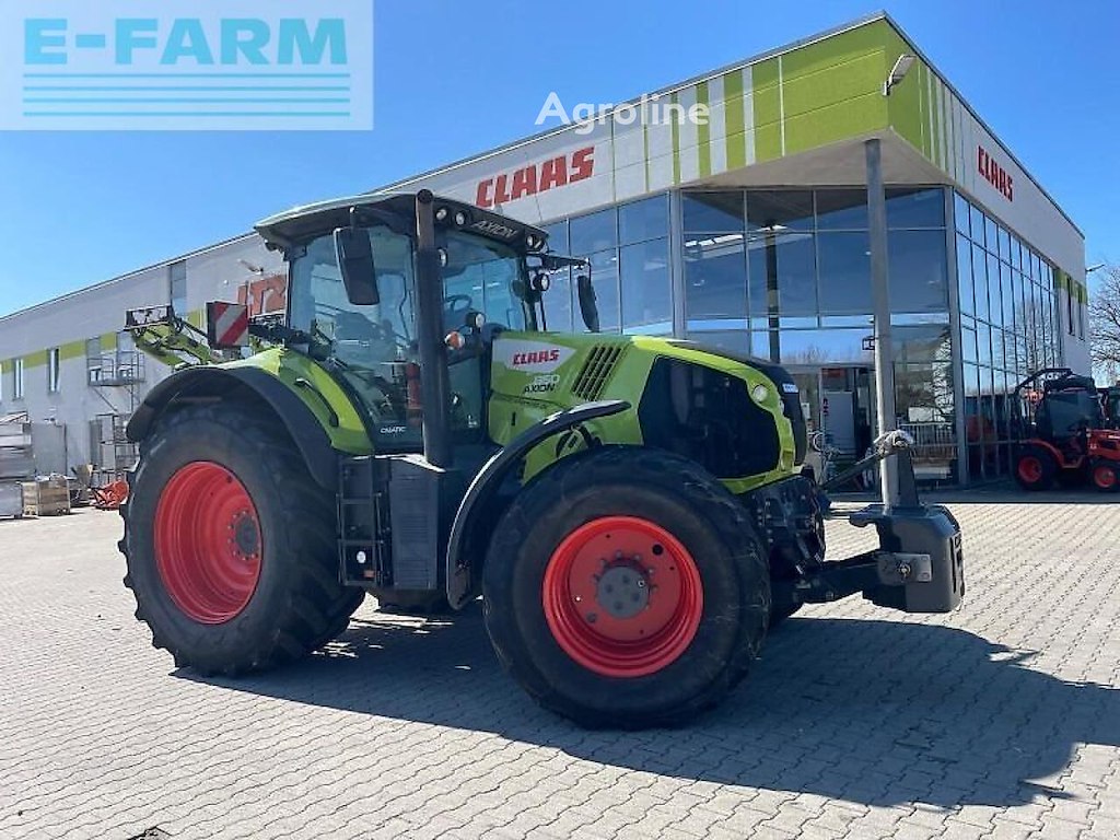 Claas axion 850 cmatic - stage v ci traktor točkaš