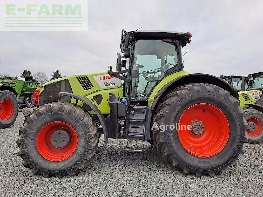 Claas axion 830 c-matic CMATIC traktor točkaš