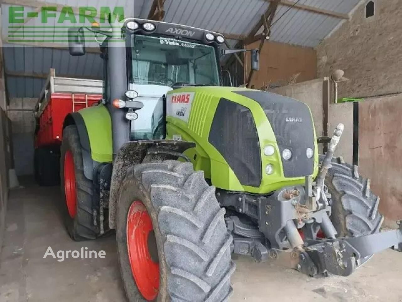 Claas axion 810 traktor točkaš