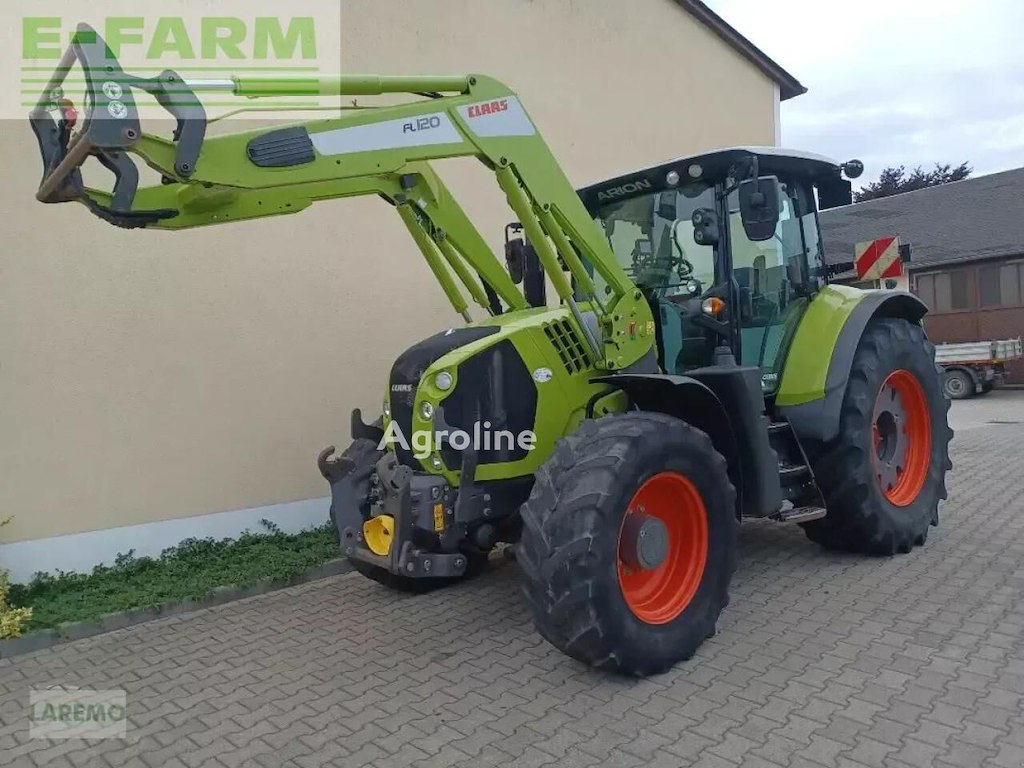 Claas arion 650 hexashift cebis + fl 120 HEXASHIFT CEBIS traktor točkaš