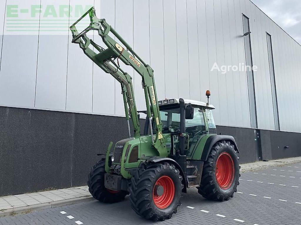 Fendt 409 vario met stoll fz 35 voorlader traktor točkaš