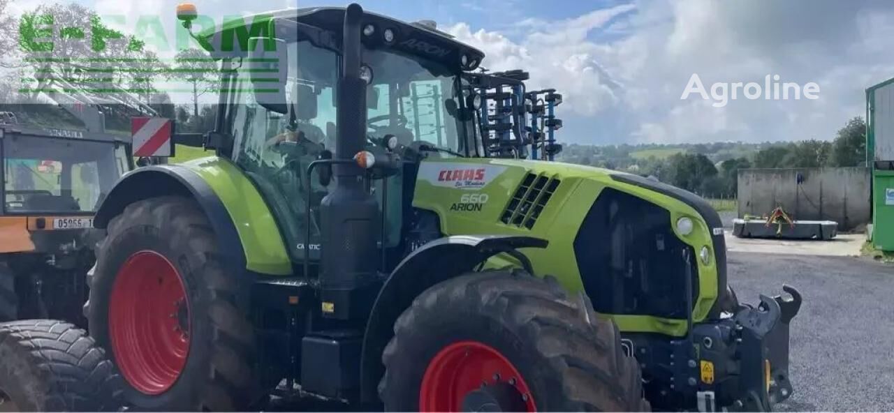 Claas arion 660 cmatic cis+ CMATIC CIS+ traktor točkaš