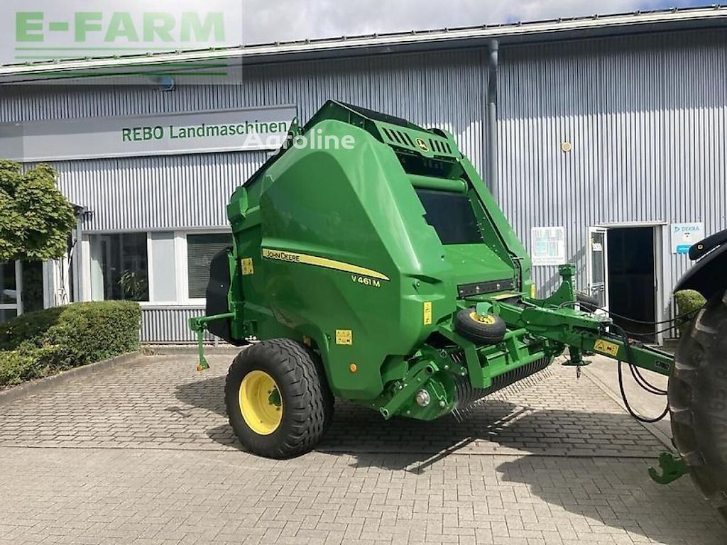 John Deere v461m - paket für rundballenpr balirka za četvrtaste bale