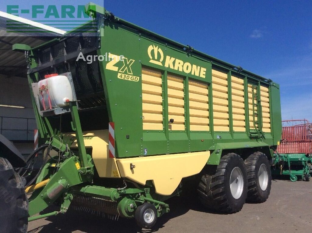 Krone ZX 430 GD samoutovarna prikolica