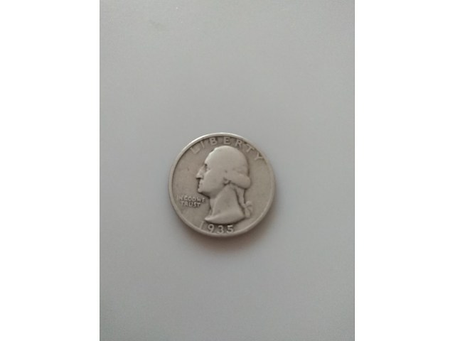 Quarter dollar USA  1935.