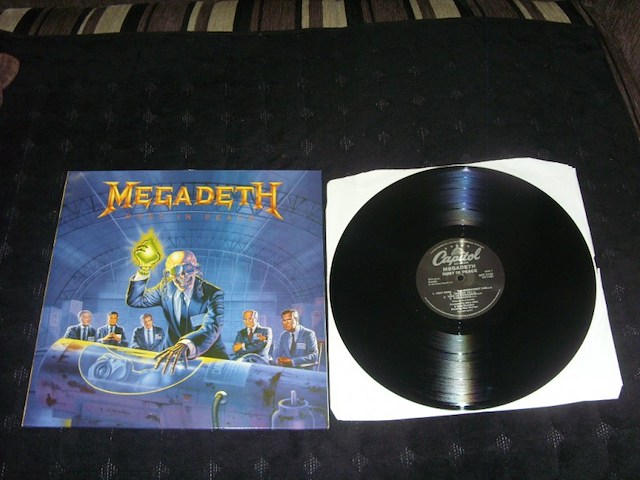 Megadeth – Rust In Peace LP Capitol Unofficial 2018.