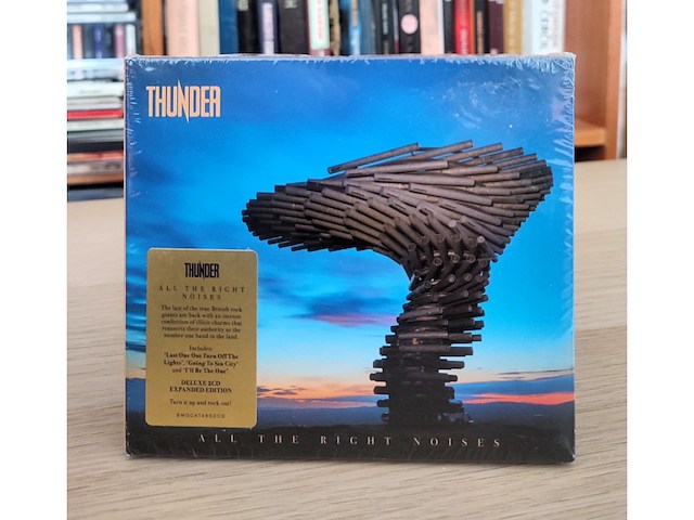 Thunder - All The Right Noises 2CD, EU, nekorišćen