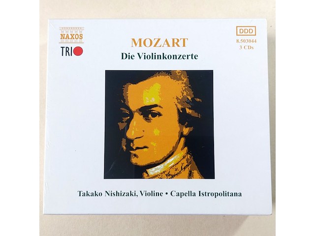 Mozart - Die Violinkonzerte (3xCD)