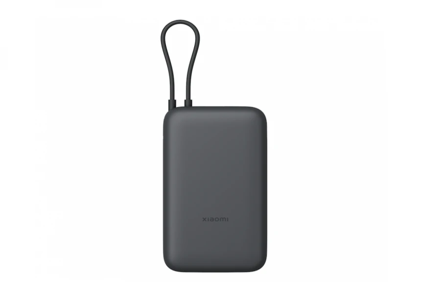 Prenosivi punjac XIAOMI PowerBank 20000mAh/sa kablom/tamno siva