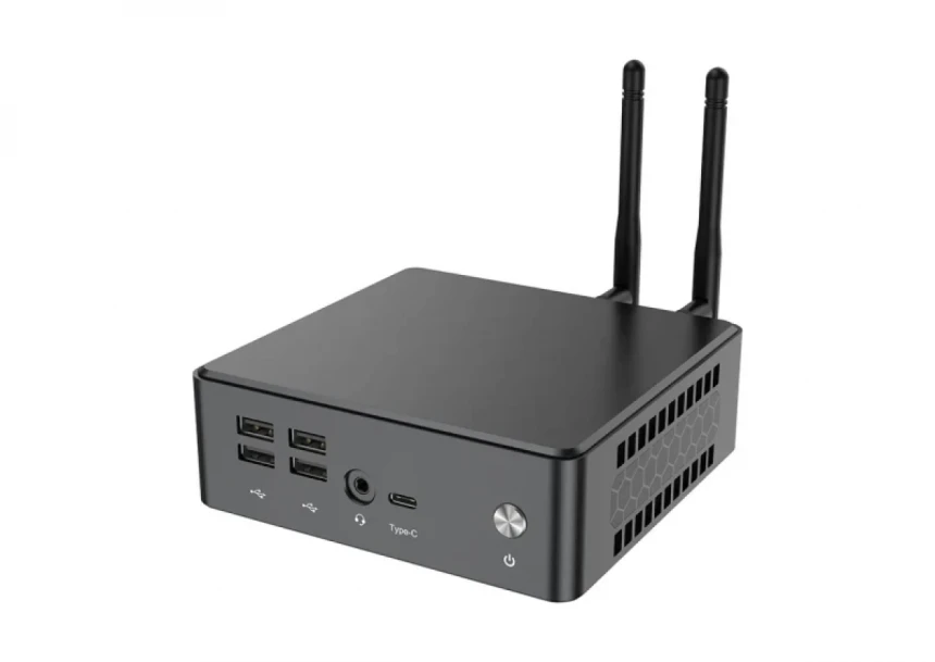 Mini PC Zeus MPI12- Intel i3-1220P 10C 4.4 GHz/DDR4/M.2/LAN/Dual WiFi/BT/HDMI/DP/