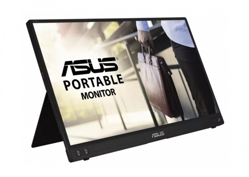 Monitor ASUS ZenScreen MB16ACV 15.6"/IPS/1920x1080/60Hz/5ms GtG/USB C/prenosni/crna