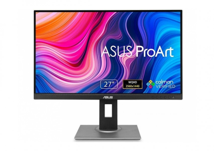 Monitor ASUS ProArt PA278QV 27"/IPS/2560x1440/75Hz/5ms GtG/DVI,HDMI,DPx2,USB/VESA/pivot,visina/crna